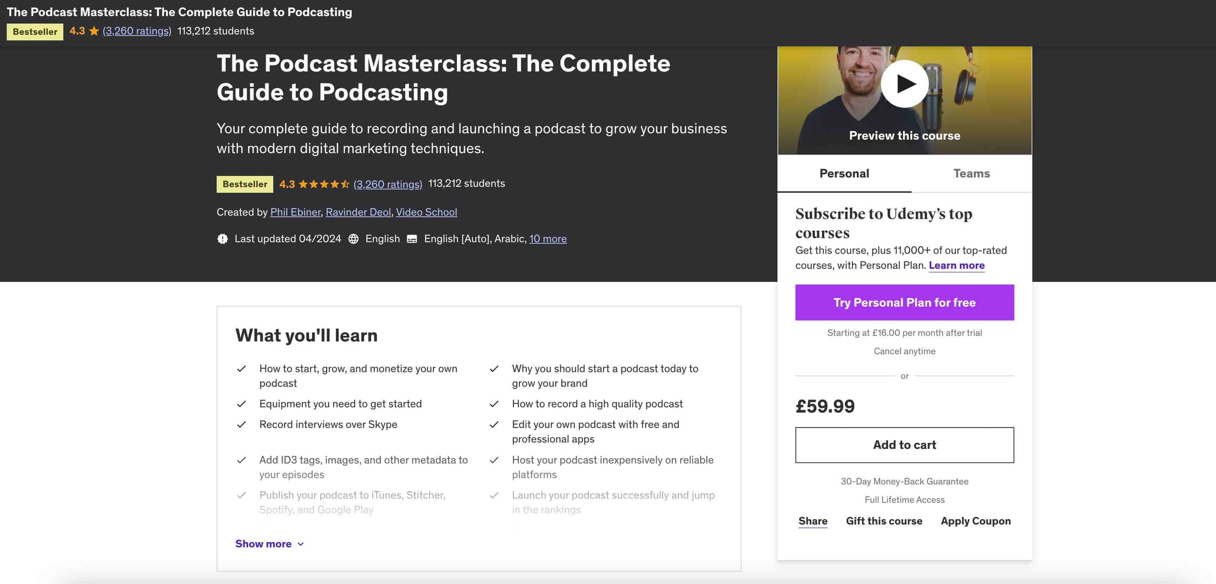 The 17 Best Podcast Courses To Take in 2024 (Free and Paid)