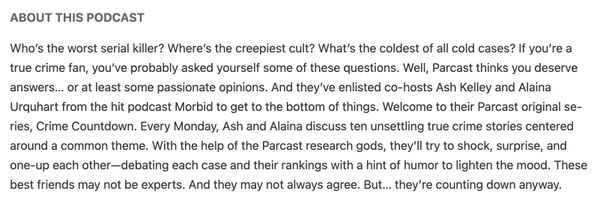 5 Well-Crafted Podcast Description Examples to Follow